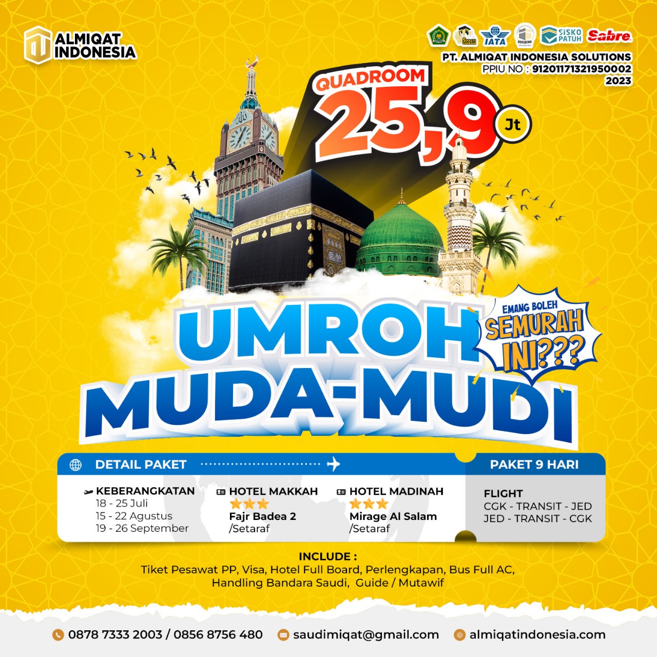 Umrah PAGE - Almiqat Indonesia